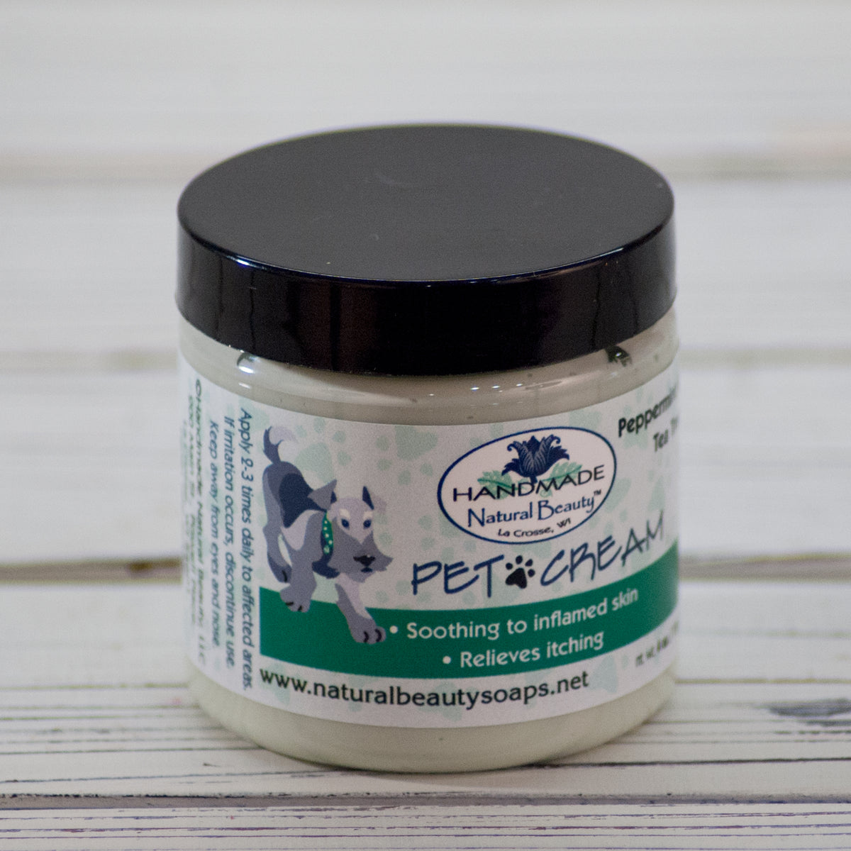Natural Pet Care | Peppermint Pet Cream — Handmade Natural Beauty, LLC
